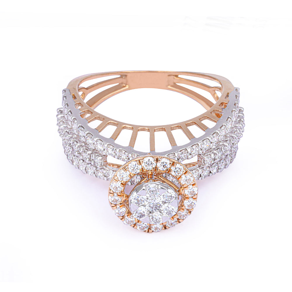 Buy Stellar Love Diamond Ring | Zaveri Bros