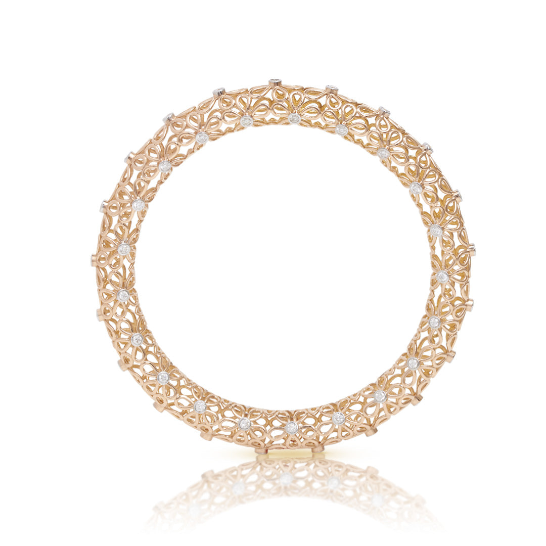 Buy Bella Diamond Bangle | Zaveri Bros
